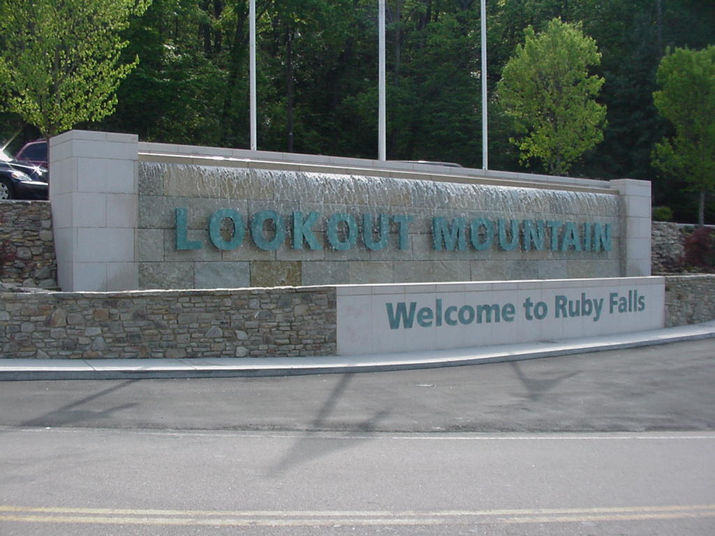 Fountain Sign - Eden Valders Stone