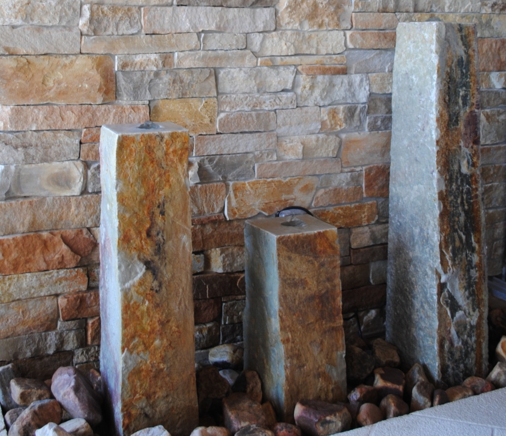 Pillar Fountain - Eden Valders Stone