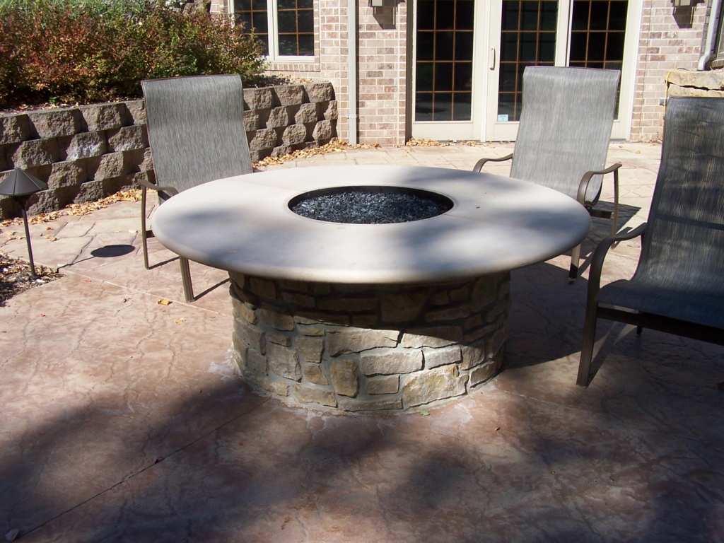 Cut Stone Fire Pit - Eden Valders Stone