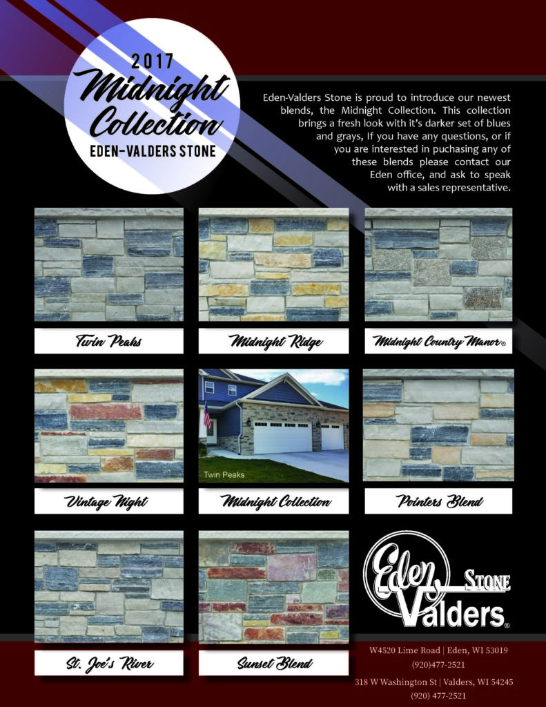 Midnight Collection Flyer - Eden Valders Stone
